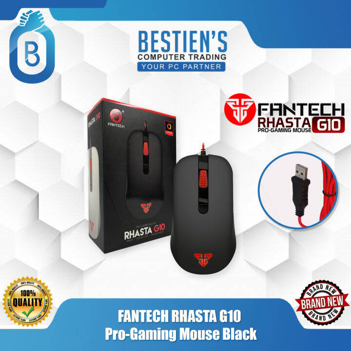 FANTECH RHASTA G10 Pro-Gaming Mouse Black | Lazada PH