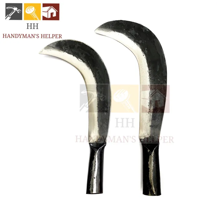 HEAVY DUTY_SICKLE_SABIT BESAR_BENGKOK_PISAU RUMPUT _PARANG | Lazada