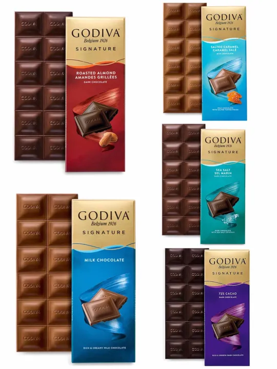 GODIVA Signature Chocolate Bars | Lazada.co.th