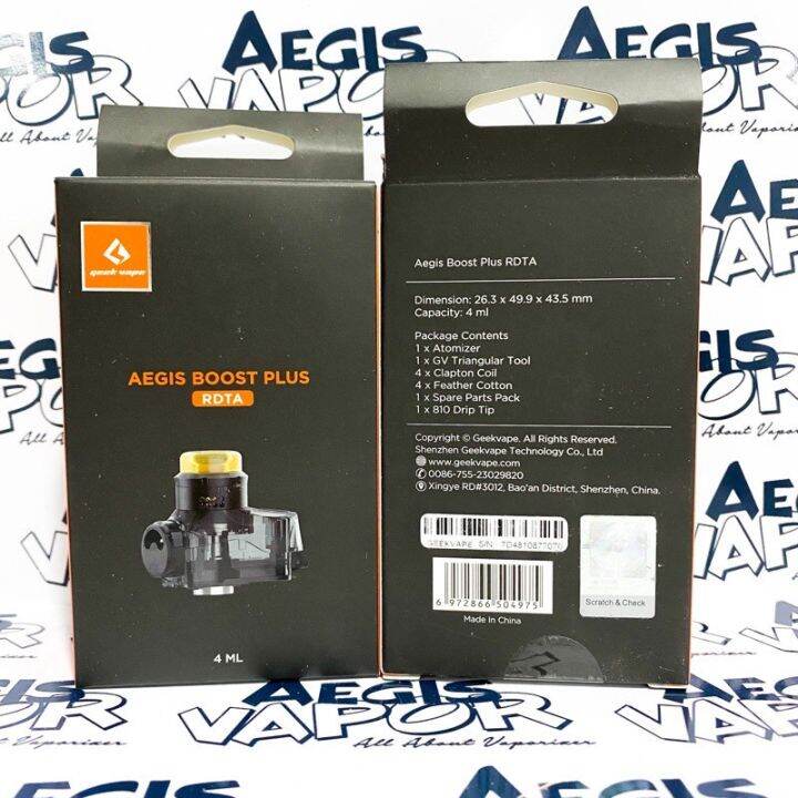 AEGIS BOOST PRO RDTA | Lazada Indonesia