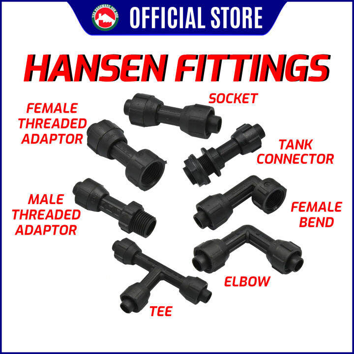 HANSEN FITTINGS / CONNECTOR - Pipe & Fitting System - FOR FITTINGS WATER PIPE / SOKET PAIP AIR ...