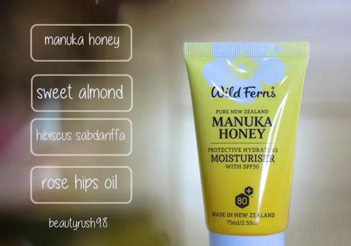 WILD FERNS MANUKA HONEY MOISTURISER WITH SPF30 ครีมกันแดด SPF30 75 ml. 75 One | Thisshop