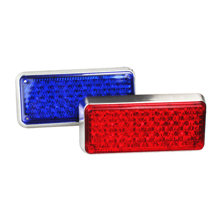 Booth Flashing Light Led Red And Blue Double Flashing Light 12V Red And ...