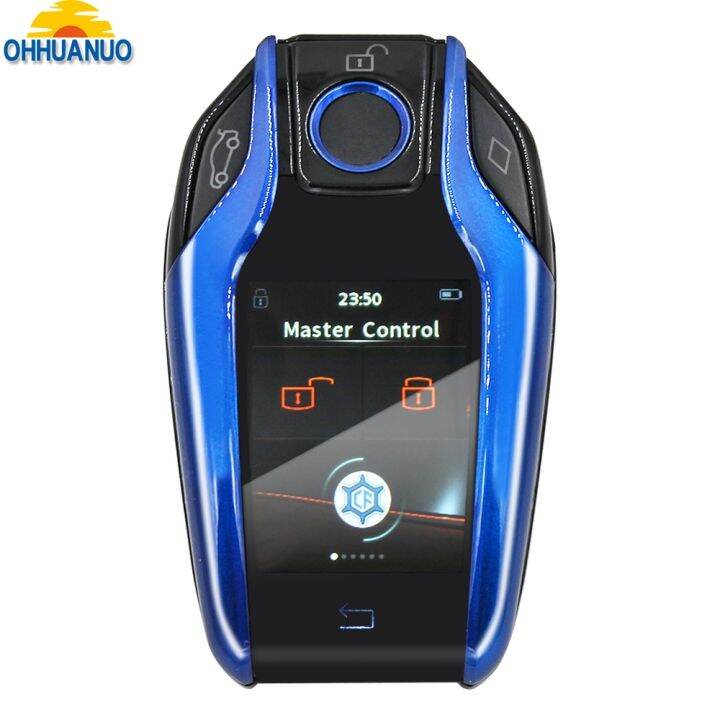 CF500ภาษาอังกฤษดัดแปลง Universal Smart Remote หน้าจอ LCD พร้อม OBD ...