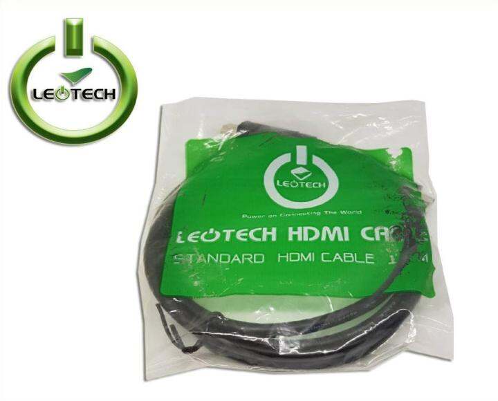 สาย HDMI LEOTECH 1.5 เมตร รุ่น SKU | Lazada.co.th
