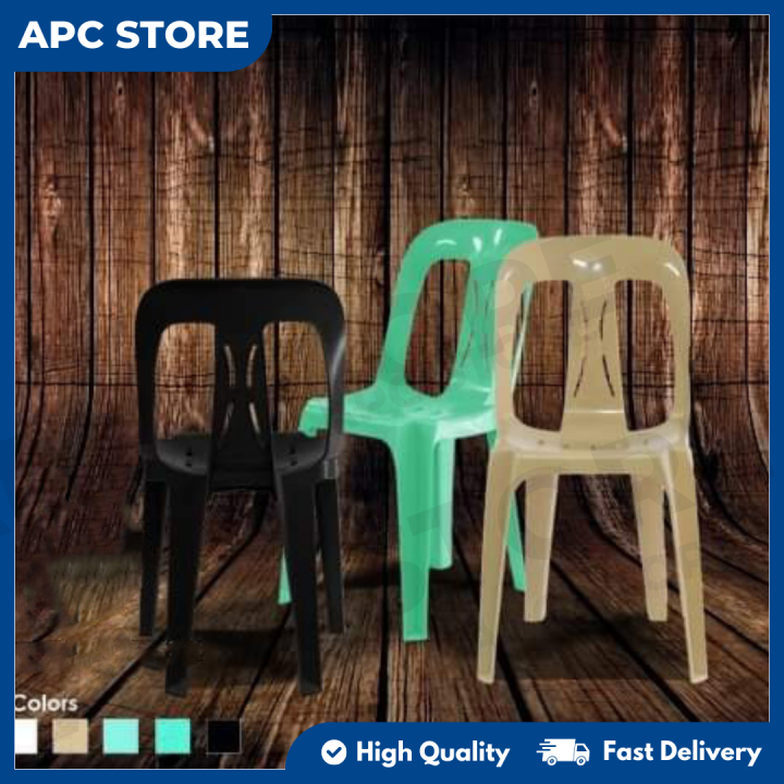 PLASTIC PLAIN MONOBLOCK CHAIR FOR DINING AREA AND OUTDOOR EVENTS ...