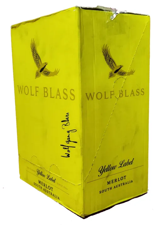 WOLF BLASS YELLOW LABEL MERLOT 6 BTL (CARTON DEAL) WOLFBLASS | Lazada