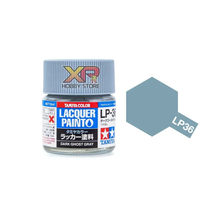 Tamiya Lacquer Paint LP-36 Dark Ghost Gray 10ml | Lazada.co.th