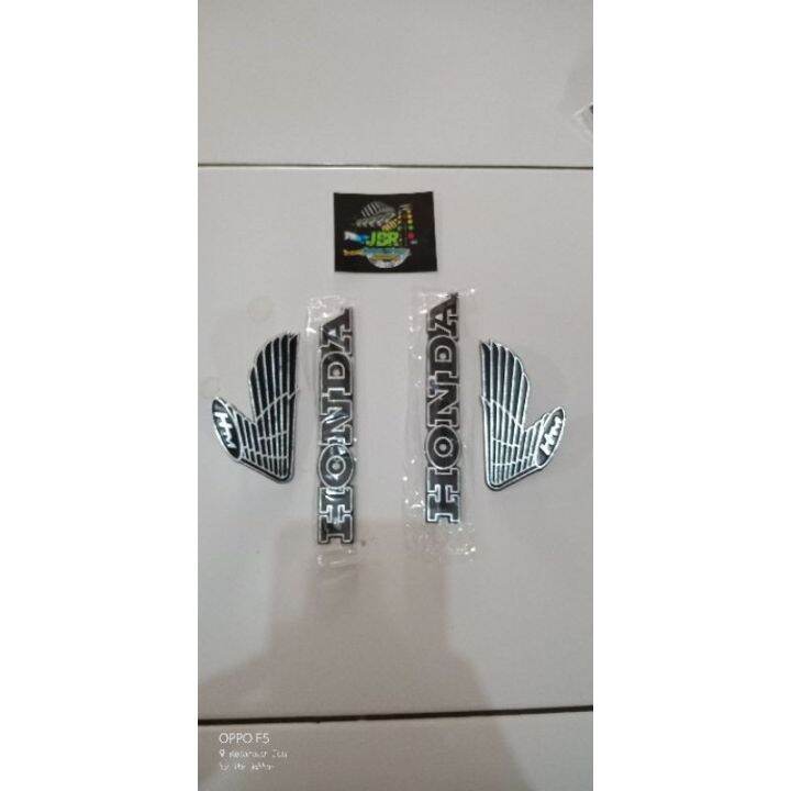 EMBLEM LOGO TANGKI CB IMPORT LAMBANG LOGO TANGKI HONDA CB 100 125 ...