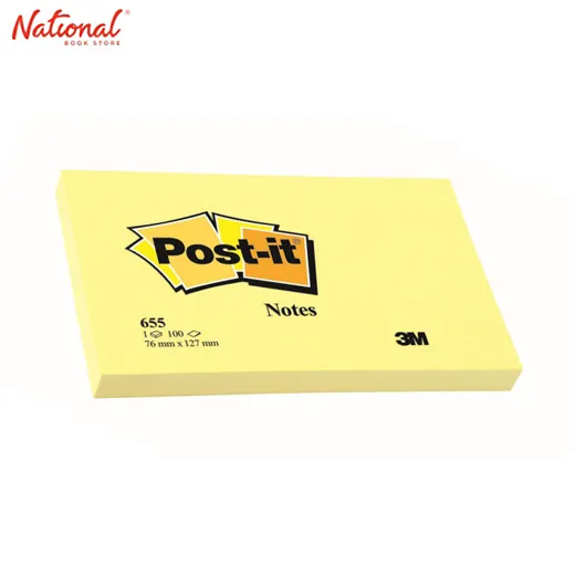 Post-It Sticky Note Yellow 100S 3X5In #655 | Lazada PH