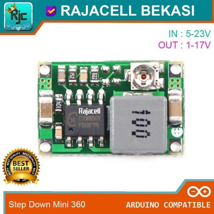 Mini360 DC-DC Buck Converter Step Down Module 4.75V-23V to 1V-17V | Lazada Indonesia