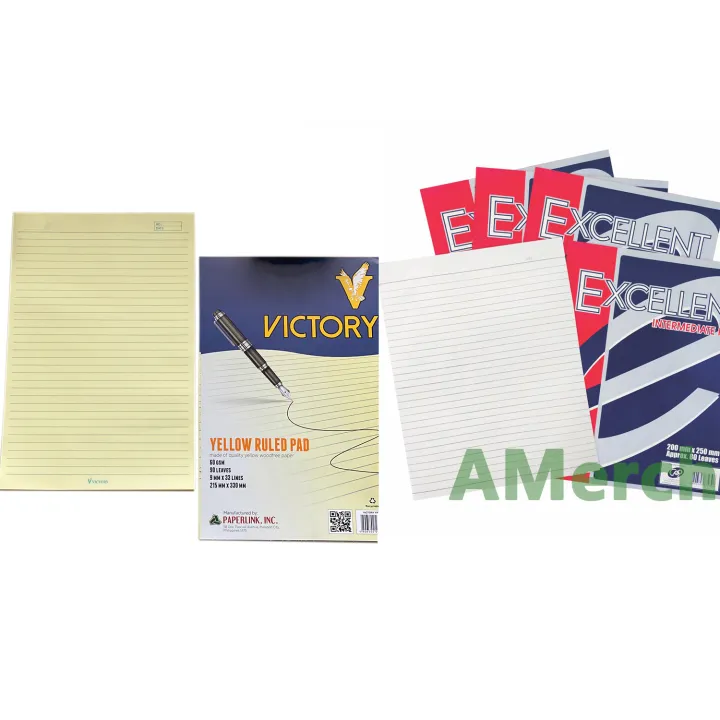 YELLOW / WHITE INTERMEDIATE PAD (1 PAD) | Lazada PH