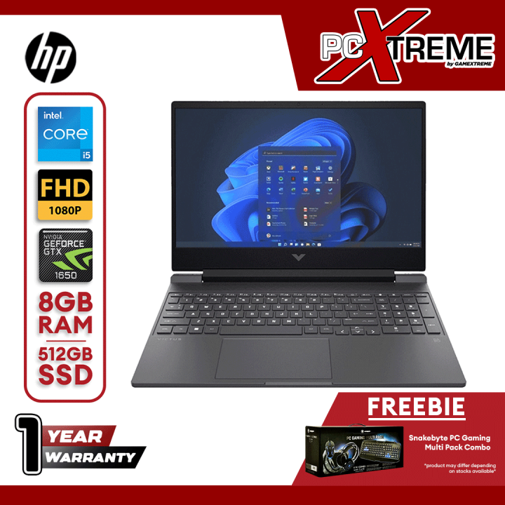 HP Victus 15.6" Gaming Laptop i5-12450H 8GB/512GB SSD Mica Silver 15-fa0031dx | Lazada PH