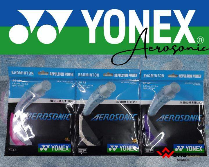 YONEX AEROSONIC STRING (ORIGINAL SUNRISE SPORTS) | Lazada