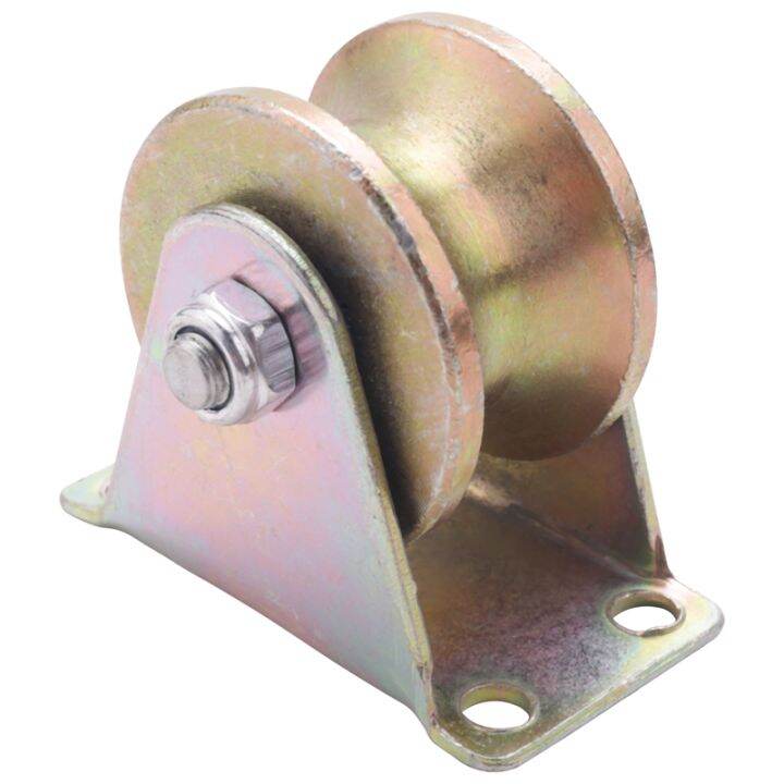 2 Pcs 2 inch U-Groove Track Wheel Sliding Door Roller for Inverted ...