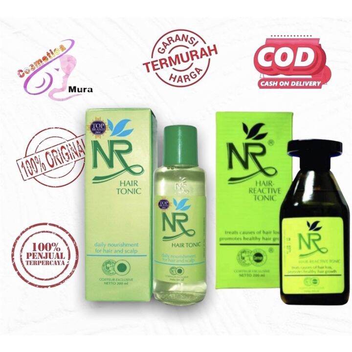 NR hair tonic original - nr tonic panjang || NR reactive tonic botol ...