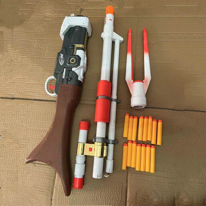 Genuine bulk NERFLMTD series soft gun Star Wars Mandalorian Anbar phase ...