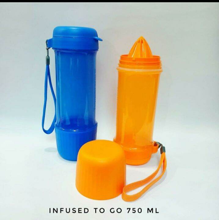 INFUSED TO GO 750ml TUPPERWARE (HANYA 1PCS DARI GAMBAR) | Lazada Indonesia