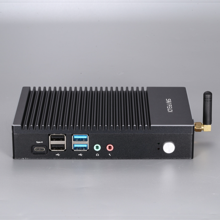 พัดลมไร้ใบพัด Soft Router คอมพิวเตอร์ขนาดเล็ก AMD A6-1450 8GB RAM 128GB ...