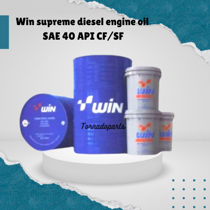 Oli Win Supreme Diesel Engine Oil SAE 40 API CF/SF 1 Drum/200 Liter ...