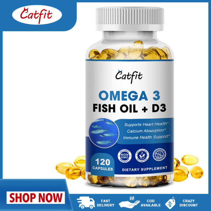 Omega3 Fish Oil Capsules 2160mg High Potency 1200mg EPA 900mg DHA Ultra ...