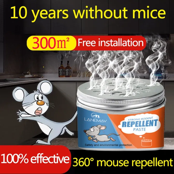 mouse trap Natural Harmless Rat Repellent Paste rat killer rat ...