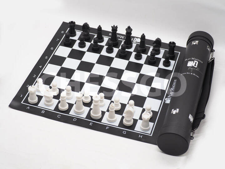 ชุดหมากรุกสากลมาตรฐาน Chess Set "Play Magnus" | Lazada.co.th
