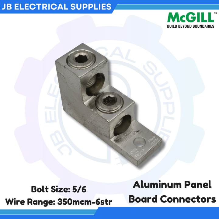 McGill Aluminum Panelboard Lugs Two Conductors 350mcm-6str | Lazada PH