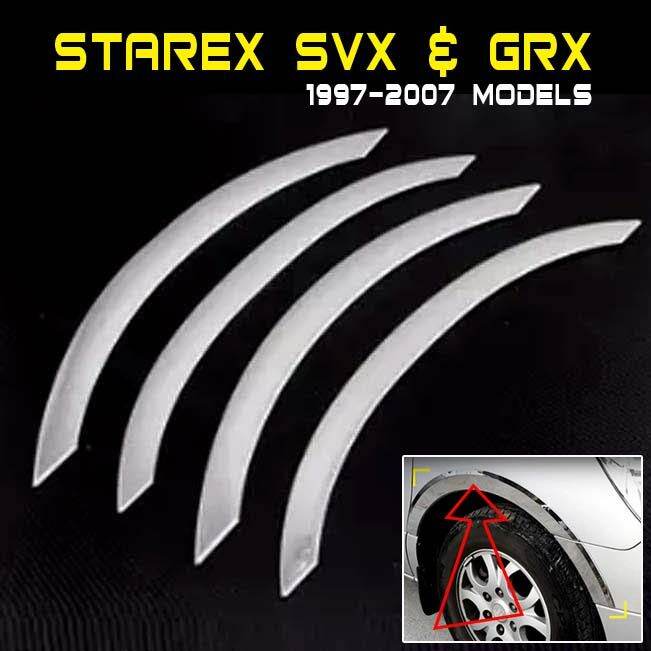Fender Trim for Starex 1997 to 2007 SVX GRX ( Chrome ) - | Lazada PH