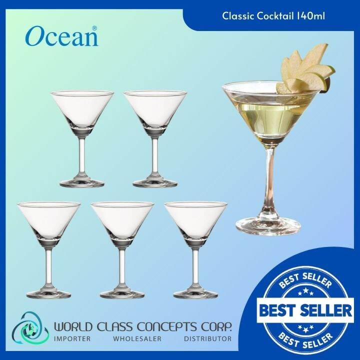 Ocean Glassware Classic Cocktail 140ml / 5oz Set of 6 | Lazada PH