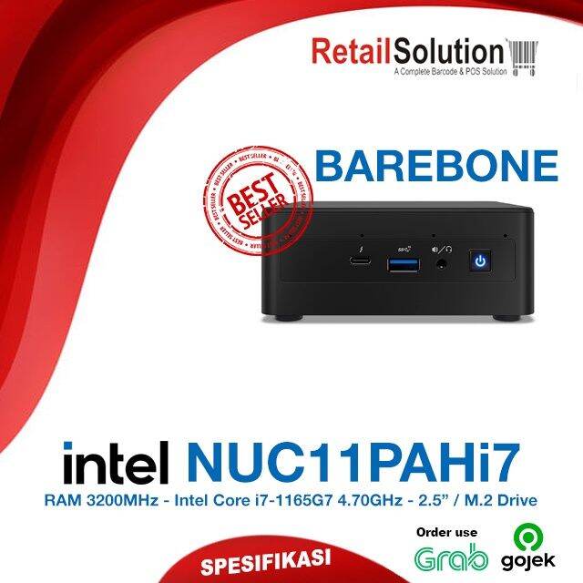Mini PC Barebone - Intel NUC NUC11 NUC11PAHi7 Core i7-1165G7 PCIe Gen4 | Lazada Indonesia