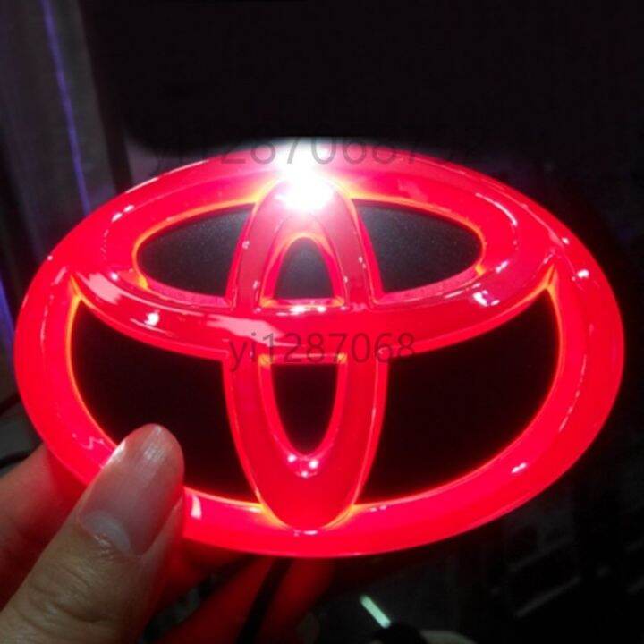 Hot New 4D Led Car Decal Front Grill and Tail Logo Light Badge Lamp ...