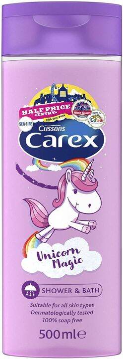 CAREX SHOWER GEL FUN EDITION UNICORN MAGIC 500ML | Lazada PH