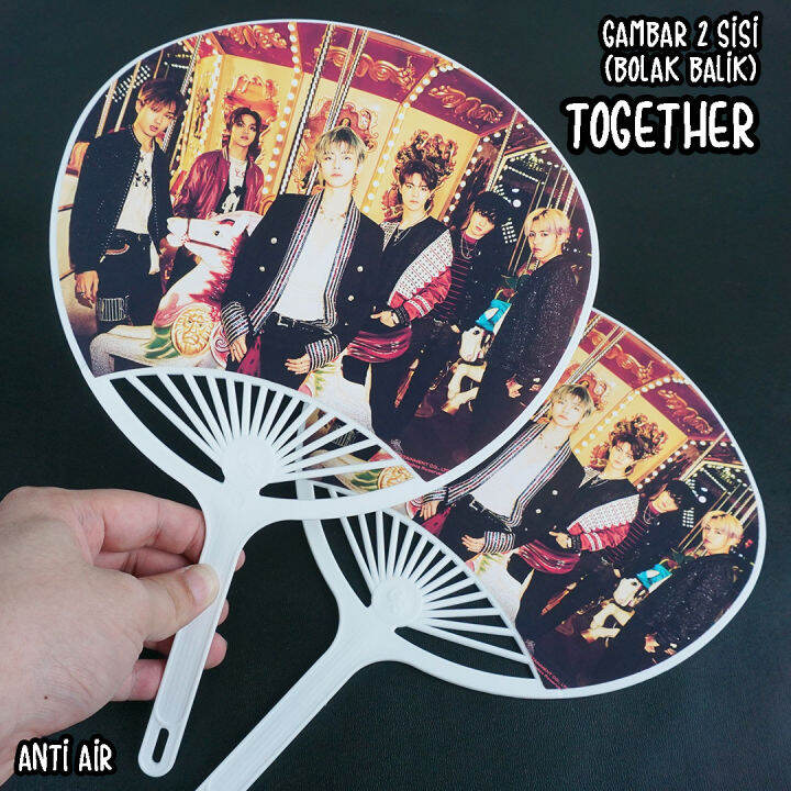 Kipas Kerang NCT DREAM (VERSI RIDIN) Merchandise KPOP Kipas Tangan ...