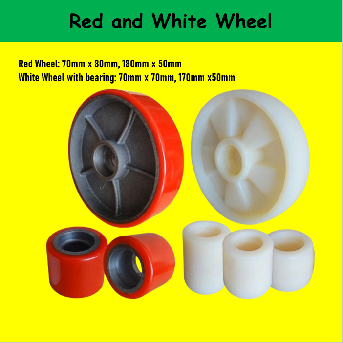 Mago Top high quality hand pallet truck nylon pu wheel/hand pallet ...