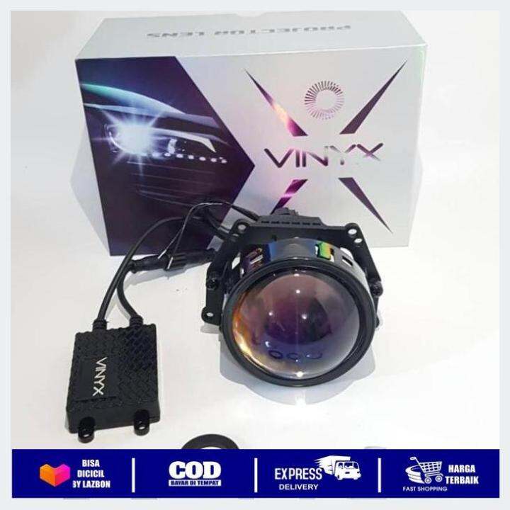 PROMOSI PROJECTOR PROJIE BILED LED BI-LED LASER 3 INCH INCHI VINYX P45 ...