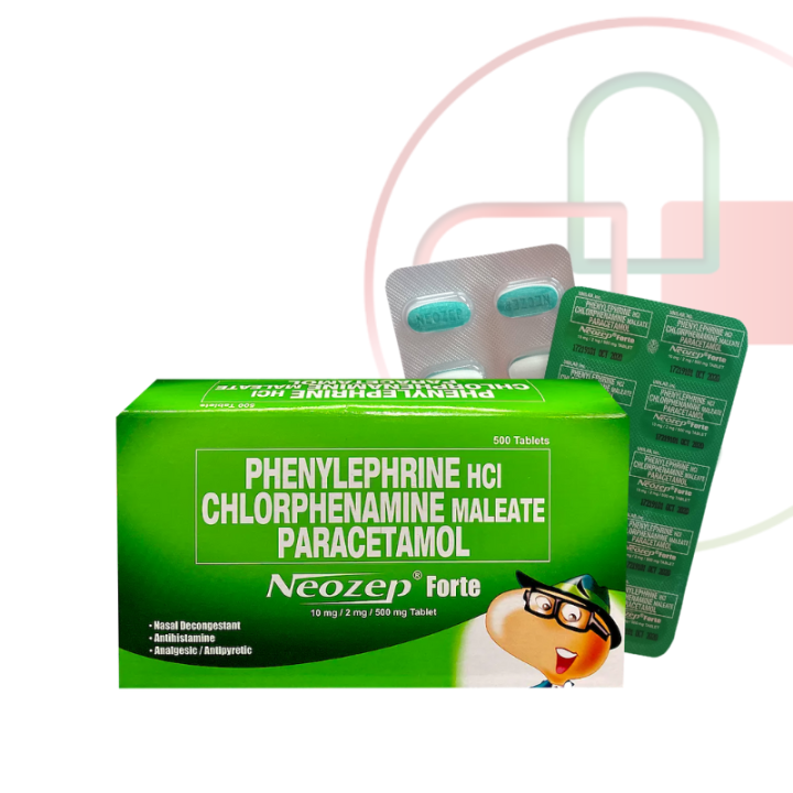 Neozep Forte Tablet by 10 | Lazada PH