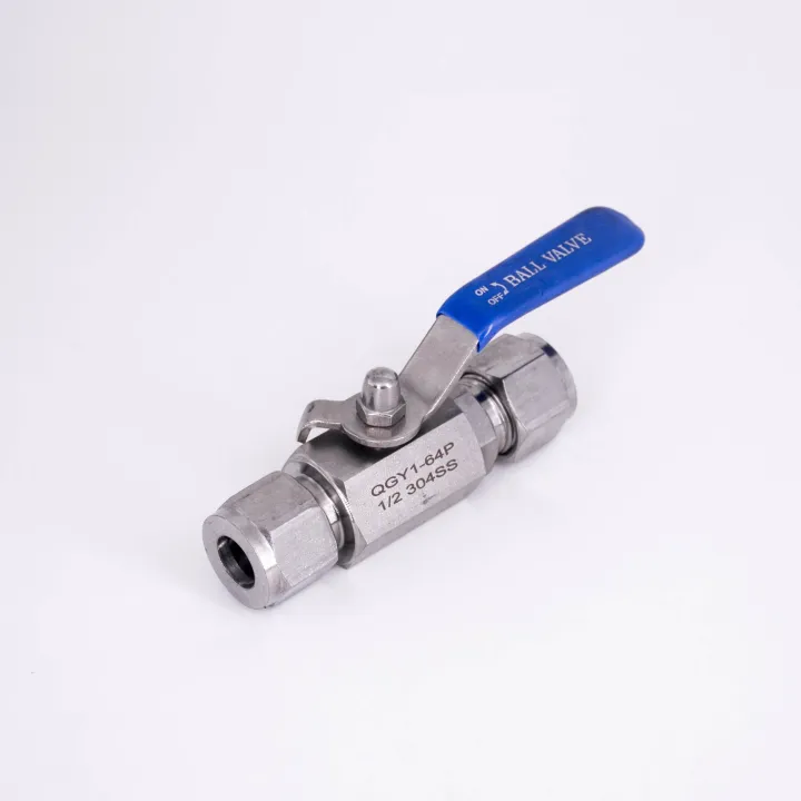 Fit 6/8/10/12/14mm 1/4" 3/8" 1/2" Tube OD Compression Ball Valve 304 ...
