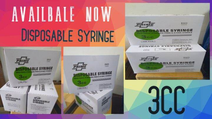 Prime Syringe 3CC | Lazada PH