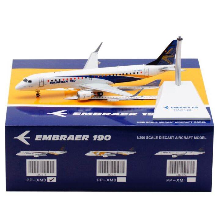 Diecast 1:200 Scale Embraer E-190 PP-XMB Alloy Simulation Model ...