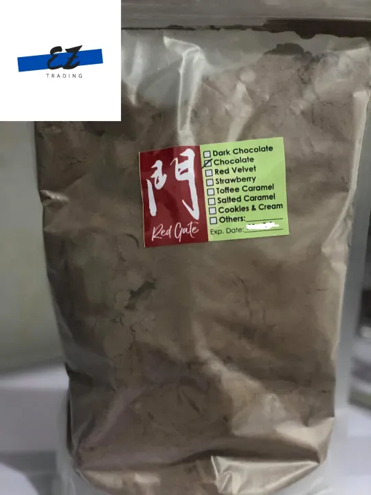 Belgian Chocolate Powder Red Gate Brand 1kg - EZ TRADING MILKTEA ...