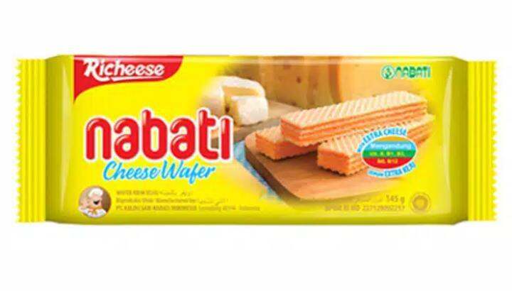 Aneka Snack Richeese Nabati Cheese Wafer kemasan 145 gram | Lazada Indonesia