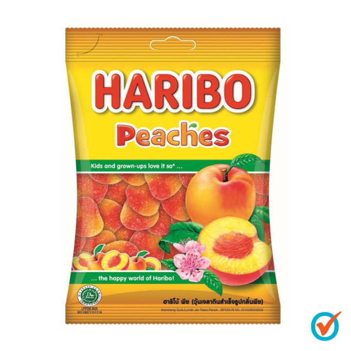 Haribo Peaches 80g - Turkey | Lazada