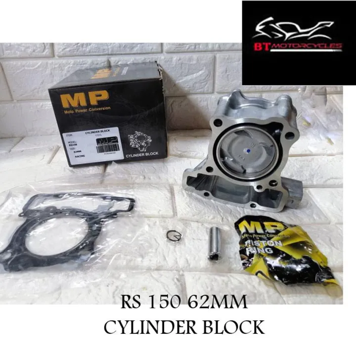 MP RS150 SIZE 62MM CYLINDER BLOCK SET | Lazada PH