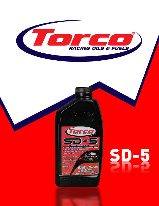 Torco SD-5 Synthetic Diesel Oil (15W40) 1 Liter | Lazada PH