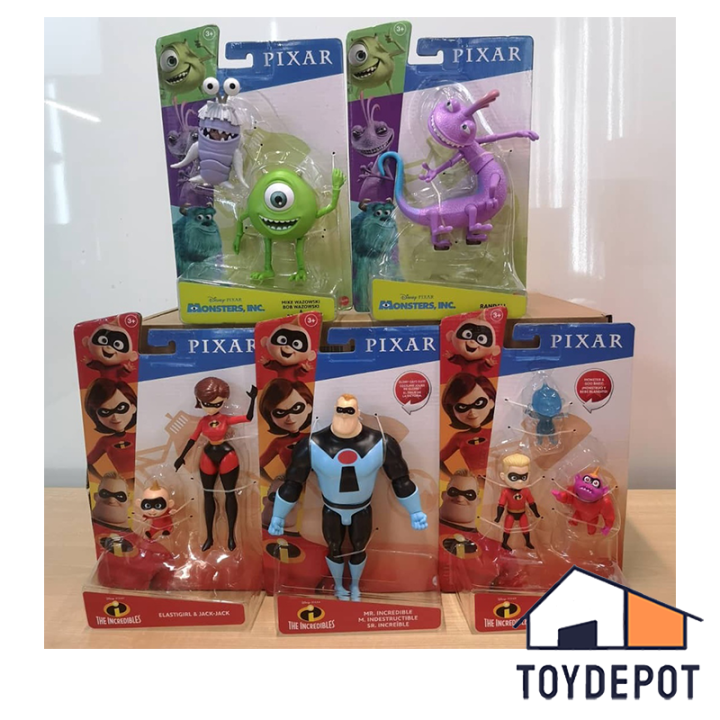 Disney Pixar The Incredibles & Monsters, Inc. (Dash, Mr. Incredible ...