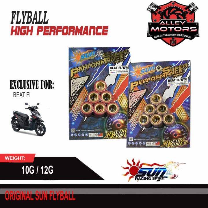 SUN FLYBALL BEAT FI 10G / 12G By Alley Motors | Lazada PH
