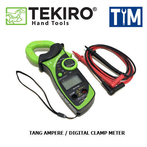 TEKIRO Tang Ampere / Digital Clamp Meter / Alat Cek Arus AC DC | Lazada ...