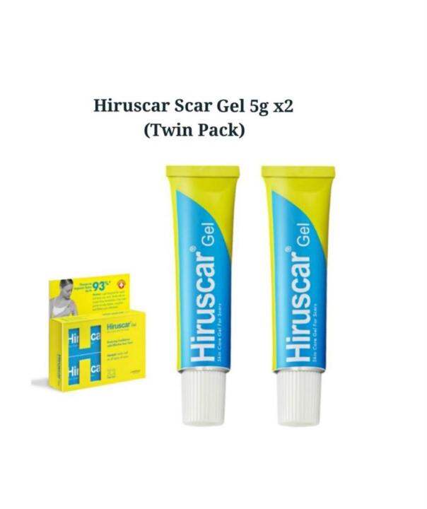 Hiruscar Scar Gel 5g Twin Pack | Lazada