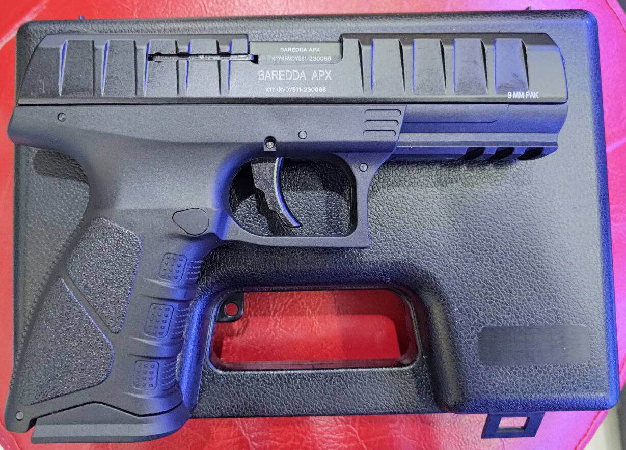 แบลงค์กัน BAREDDA APX 9 mm. P.A.K. สำหรับถ่า่ยทำภาพยนตร์ | Lazada.co.th